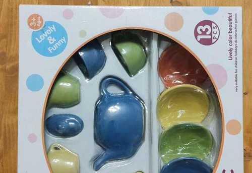 Чайный набор 13 предметов детская игрушка
