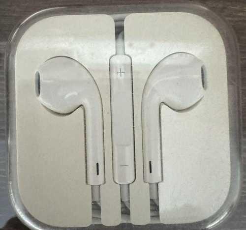 Наушники earpods аудиоджек