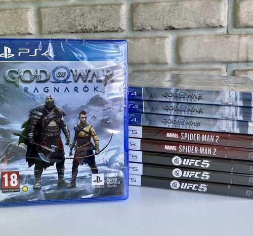 God Of War Ragnarok PS4 Новый Диск