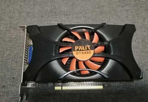 Видеокарта Palit GTS450, 1gb, gddr5, 128bit, 6 pin