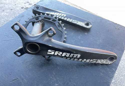 Система шатунов sram и звезда 30T