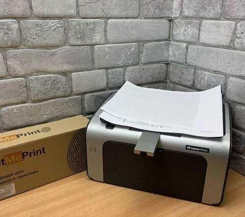 Принтер HP LaserJet P1006+Новый картридж. Гарантия