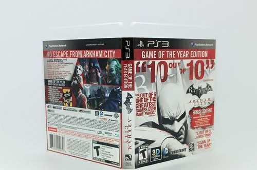 Batman Arkham City Game of the Year Edition / Аркх