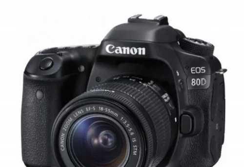 Фотоаппарат Canon EOS 80D Kit EF-S