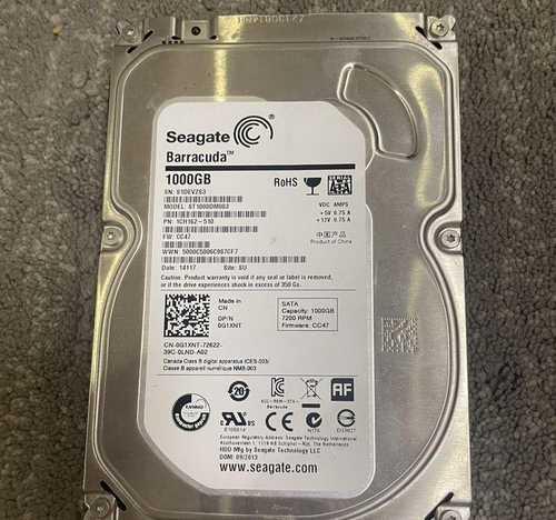 Жесткий диск 1 тб seagate