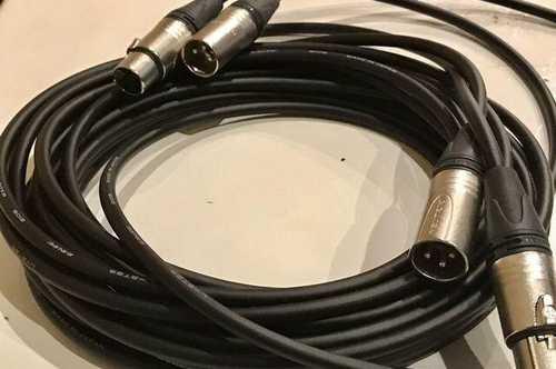 Балансный кабель XLR-XLR Canare (Japan) 5м