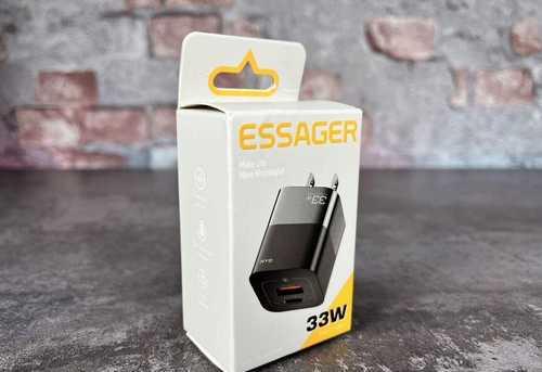Зарядное устройство Essager GaN 33W (USB + Type-C)
