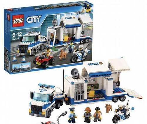 Конструктор lego City Police 60139 оригинал