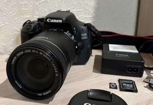 Canon EOS 600D Kit EF-S 18-135mm f/3.5-5.6 IS