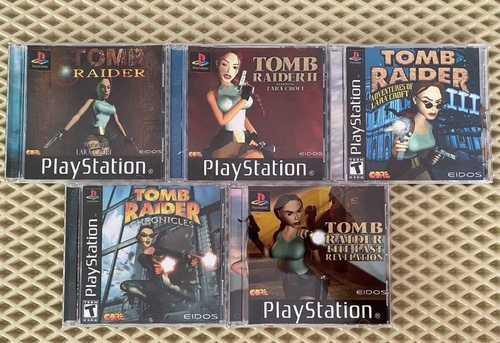 Tomb Raider для ps1 lara Croft коллекция