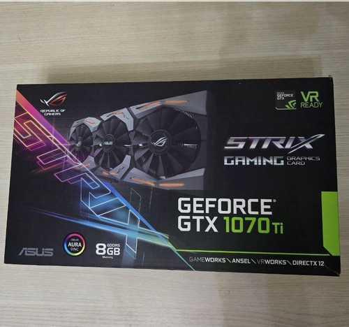 Asus ROG Strix GTX 1070 ti