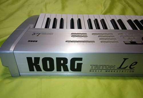 Синтезатор (Обмен )korg Triton Le (Workstation) 61