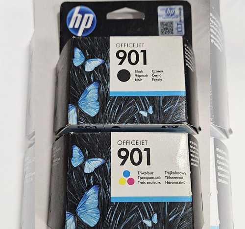 Картриджи hp 901