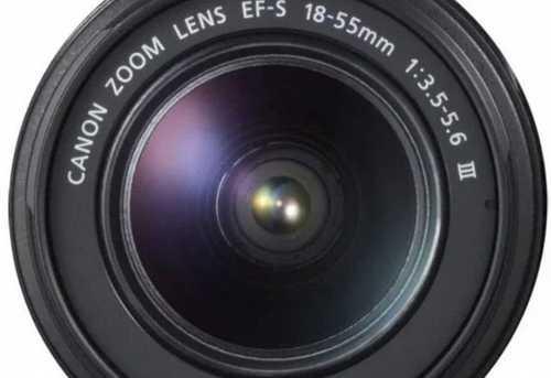 Canon EF-S 18-55mm 1:3.5-5.6 III объектив