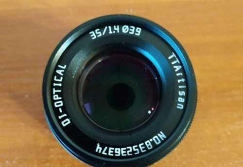 Объектив TT Artisan 35mm f1.4 Fujifilm
