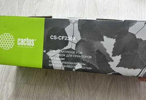 Лазерный картридж Cactus CS-CF230X