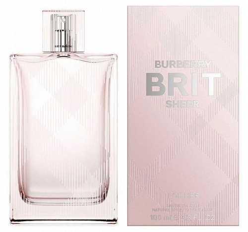 Burberry духи brit sheer