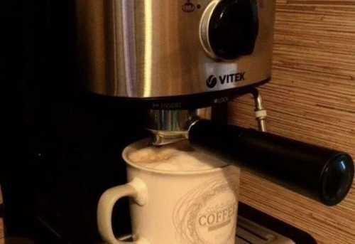 Кофеварка рожковпя Vitek