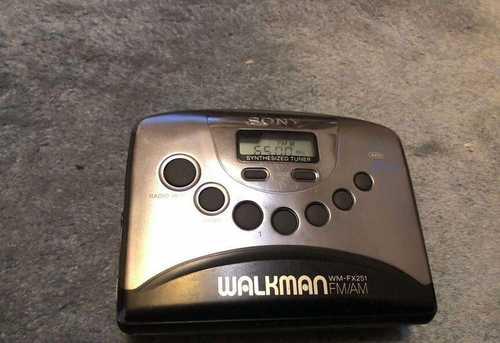Кассетный плеер Sony Walkman WM FX251