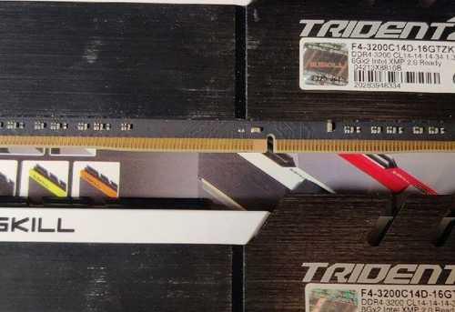 Оперативная память ddr4 g.skill 16gb