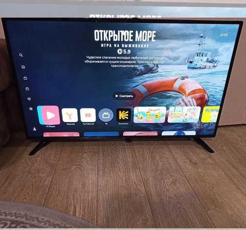 Телевизор Dexp 40 Дюймов 102 см SMART TV Wi-Fi