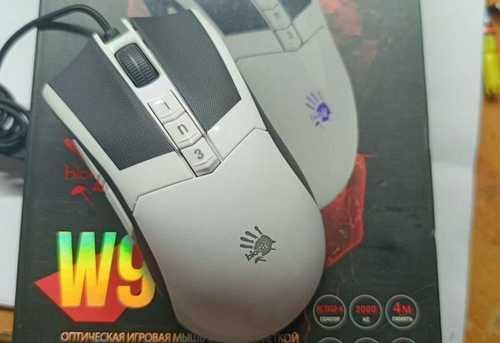 Игровая мышь Bloody W90Max белая,черная