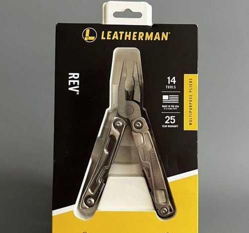 Мультитул Leatherman Rev 14 инстр, 9,7см