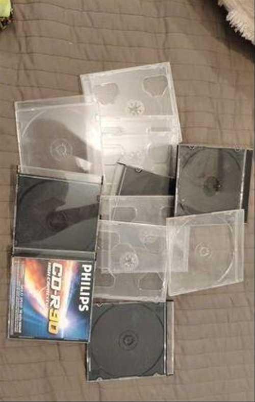 Коробки и конверты для компакт - дисков CD, DVD