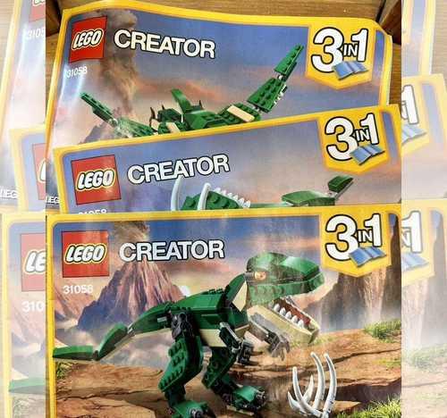 Lego creator 3 в 1 тирекс 31058