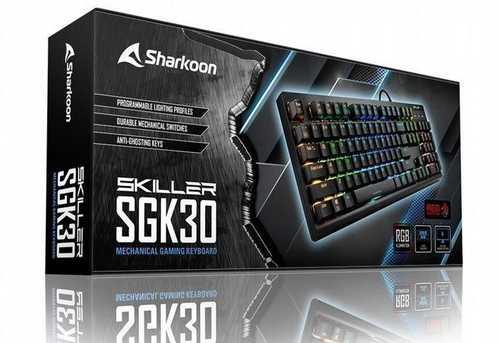 Клавиатура проводная Sharkoon Shark Skiller SGK30