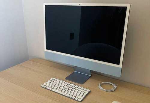 Apple iMac 24 M1 2021 Blue Z14M000EN