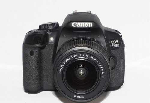 Canon 650d Зеркальный фотоаппарат