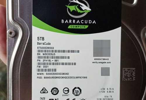 Жесткий диск seagate barracuda 5tb