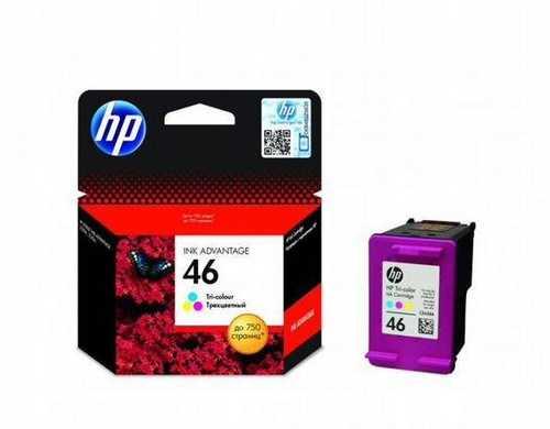 Картридж HP 46 Tri-Colour Ink Advantage Ink Cartri
