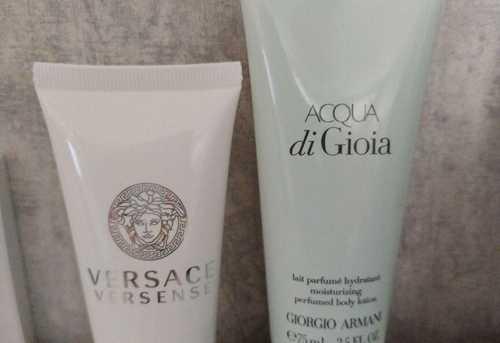 Парфюмированные лосьоны Versace, aqua di Gioia