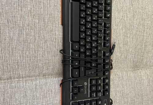 Клавиатура oklick 710G black death Black USB