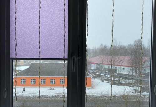 Рулонные шторы в гостиную
