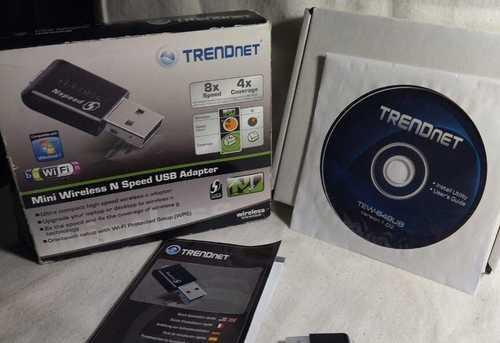 Адаптер беспроводной trendnet TEW-649UB USB2.0 802