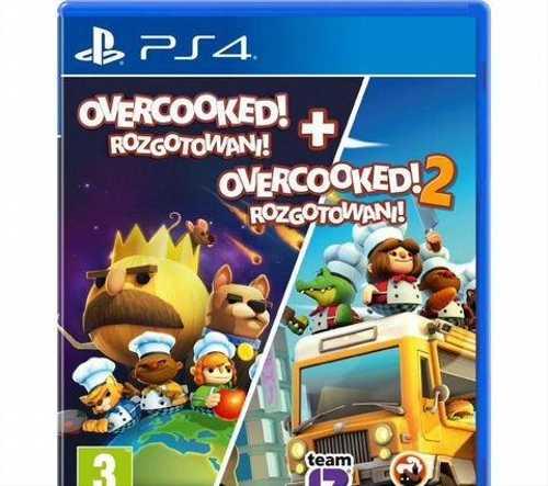 Overcooked 1 и 2 части. PS4/PS5
