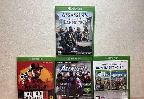 Игры на Xbox One и Xbox one X
