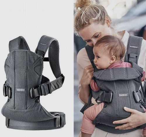 Эргорюкзак babybjorn one air 3D mesh слинг