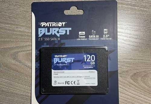 Жесткий диск SSD Patriot Burst 120GB
