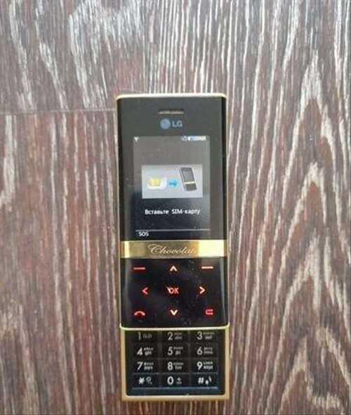 Телефон LG ке800 Chocolate