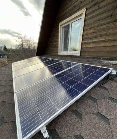 Солнечная электростанция 7 кВт / сутки эко