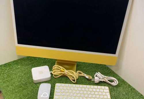 Моноблок Apple iMac A2438 24 дюйма, чип M1, 2021г
