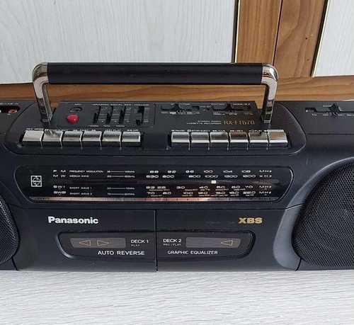 Двухкассетный магнитофон Panasonic