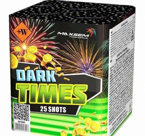 Салют фейерверк со свистом "dark times" 25 залпов