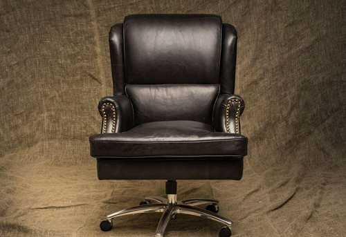 Кресло офисное кожа
