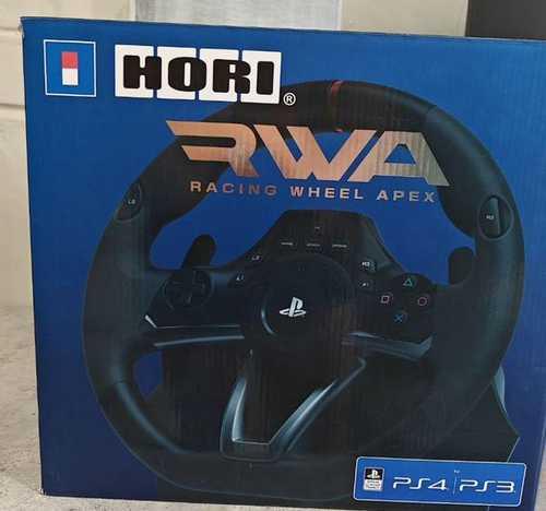 Руль Hori Racing Wheel Apex черный