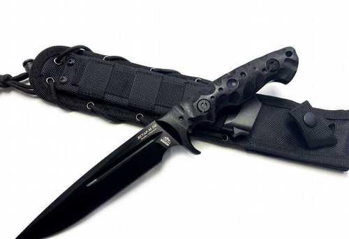 Нож Ягуар-М Black, сталь D2, рукоять G10, 602-7004